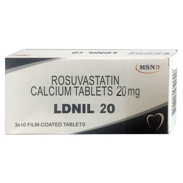 LDNIL Rosuvastatin 20mg Film-Coated Tablet 1's price in the Philippines ...